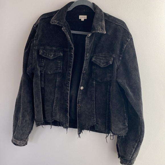 POL | Jackets & Coats | Pol Distressed Corduroy Trucker Jacket | Poshmark